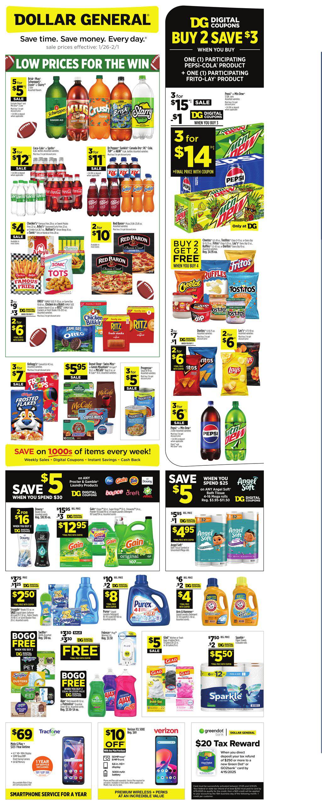 Dollar General Weekly Ad January 26 - February 1, 2025 | WeeklyAds2