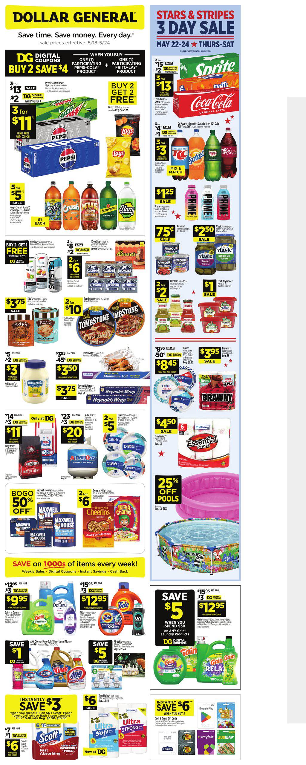 Dollar General Weekly Ad May 18 - 24, 2025 | WeeklyAds2