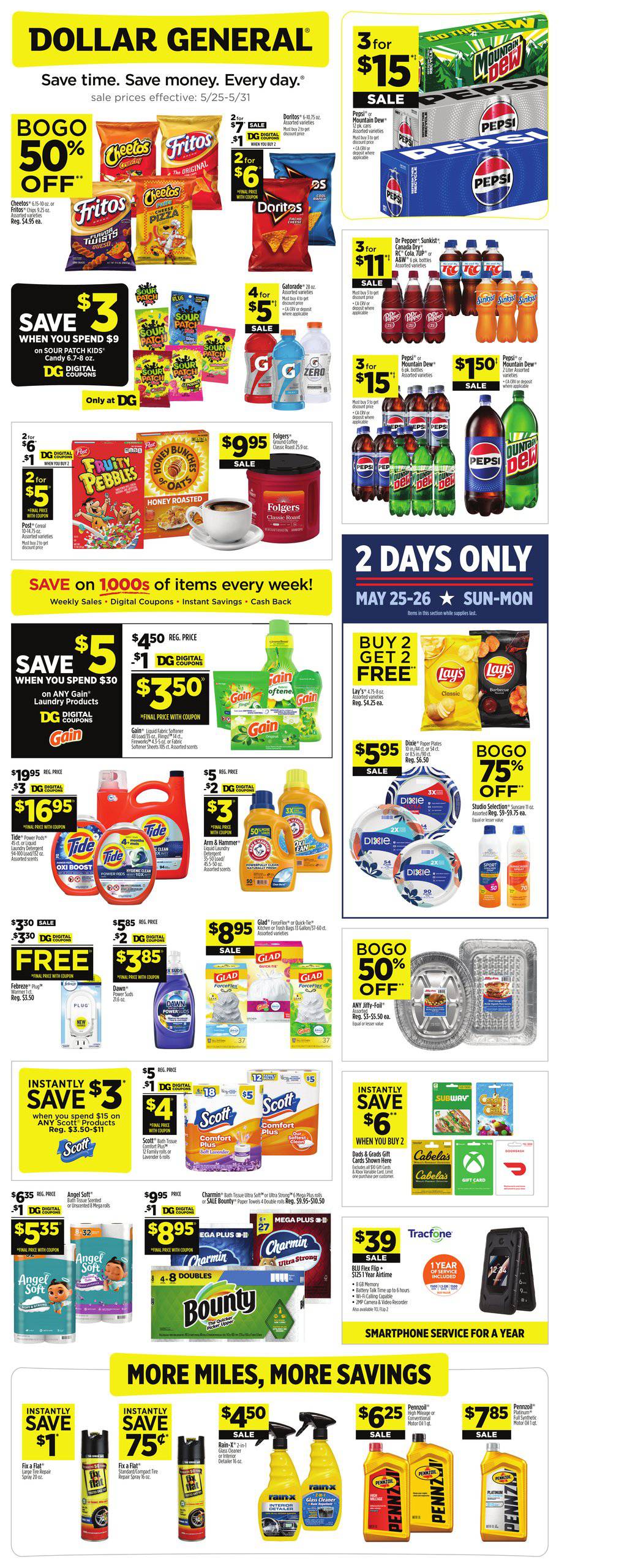 Dollar General Weekly Ad May 25 - 31, 2025 | WeeklyAds2