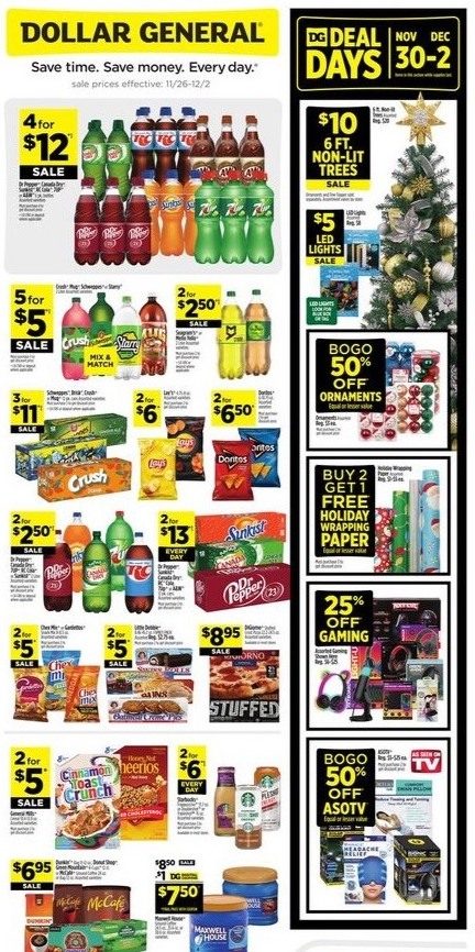 Dollar General Weekly Ad Nov 26 - Dec 2, 2023 | WeeklyAds2