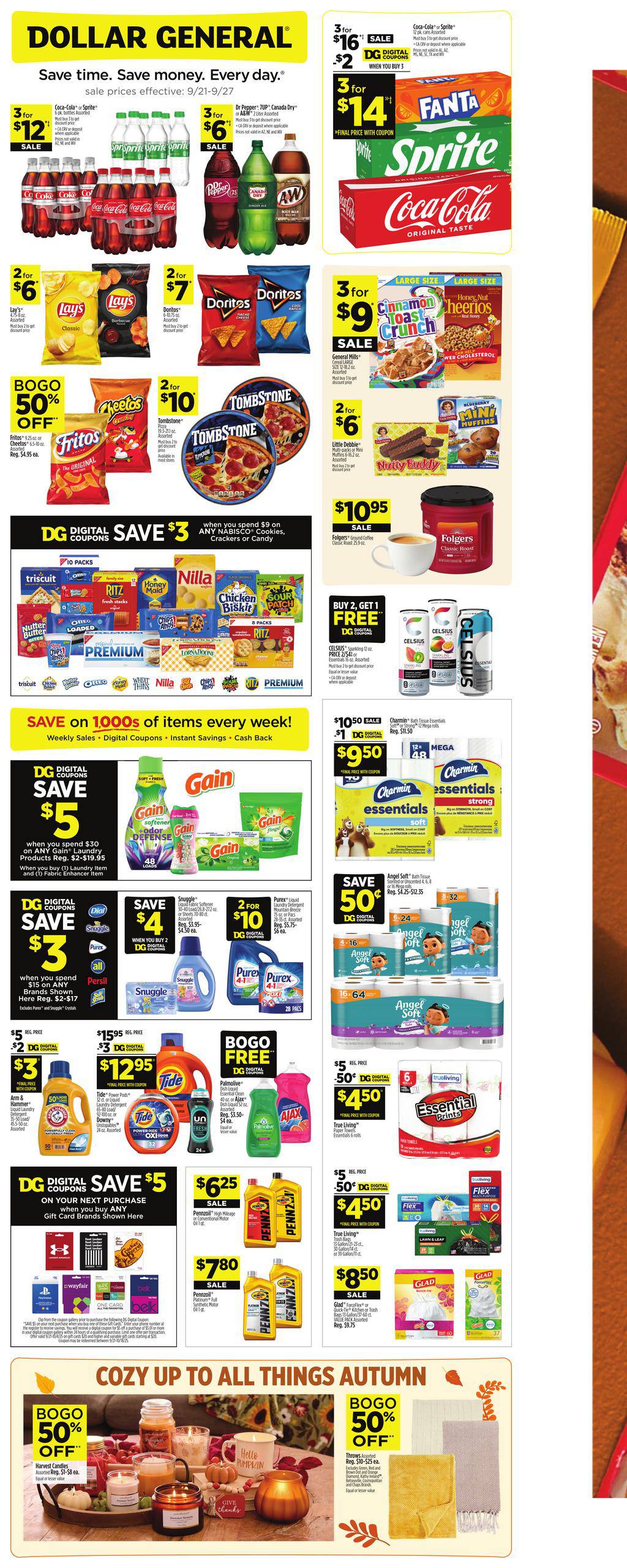 Dollar General Weekly Ad September 21 - 27, 2025 | WeeklyAds2