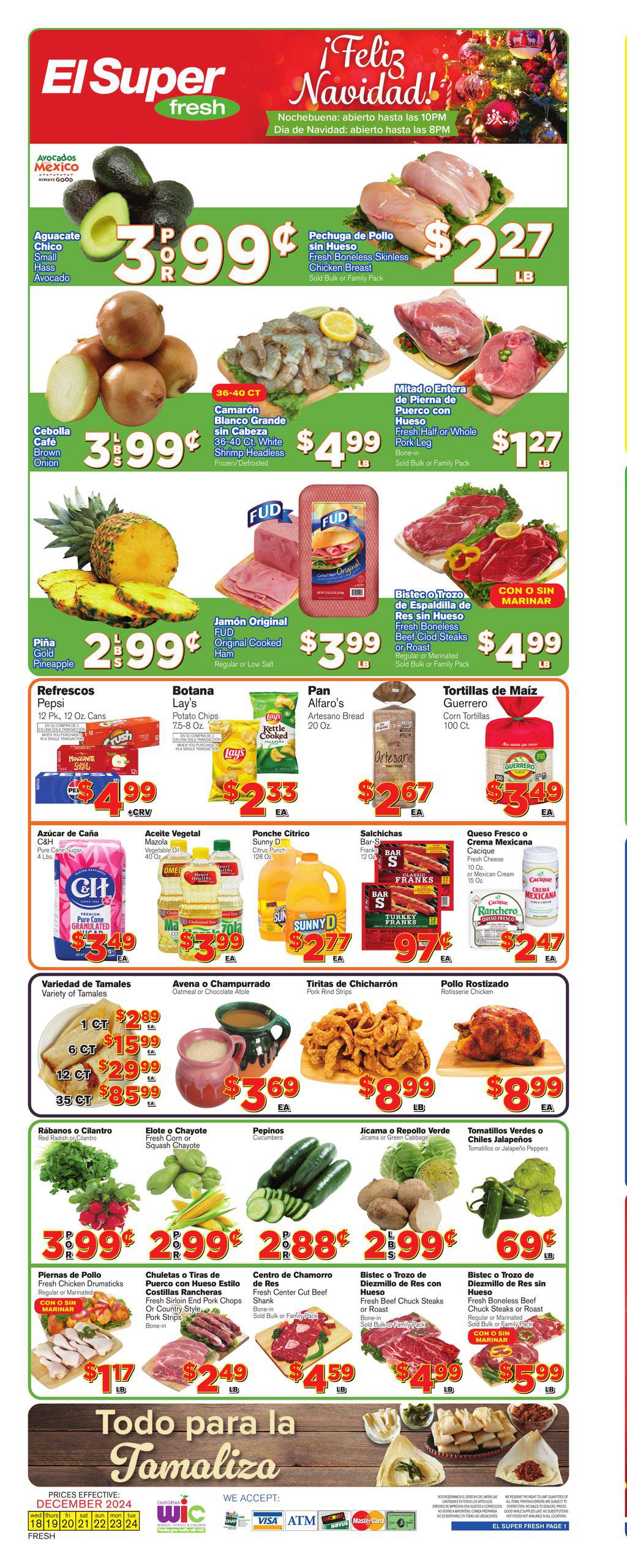 El Super Weekly Ad December 18 - 24, 2024 | WeeklyAds2