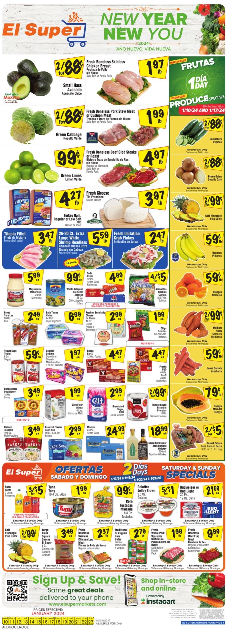 El Super Weekly Ad Jan 10 - 23, 2024 | WeeklyAds2