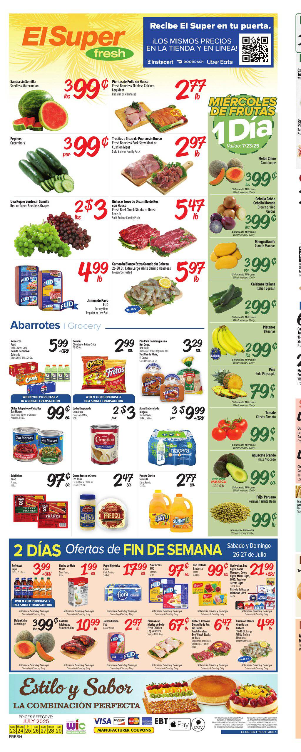 El Super Weekly Ad July 23 - 29, 2025 | WeeklyAds2