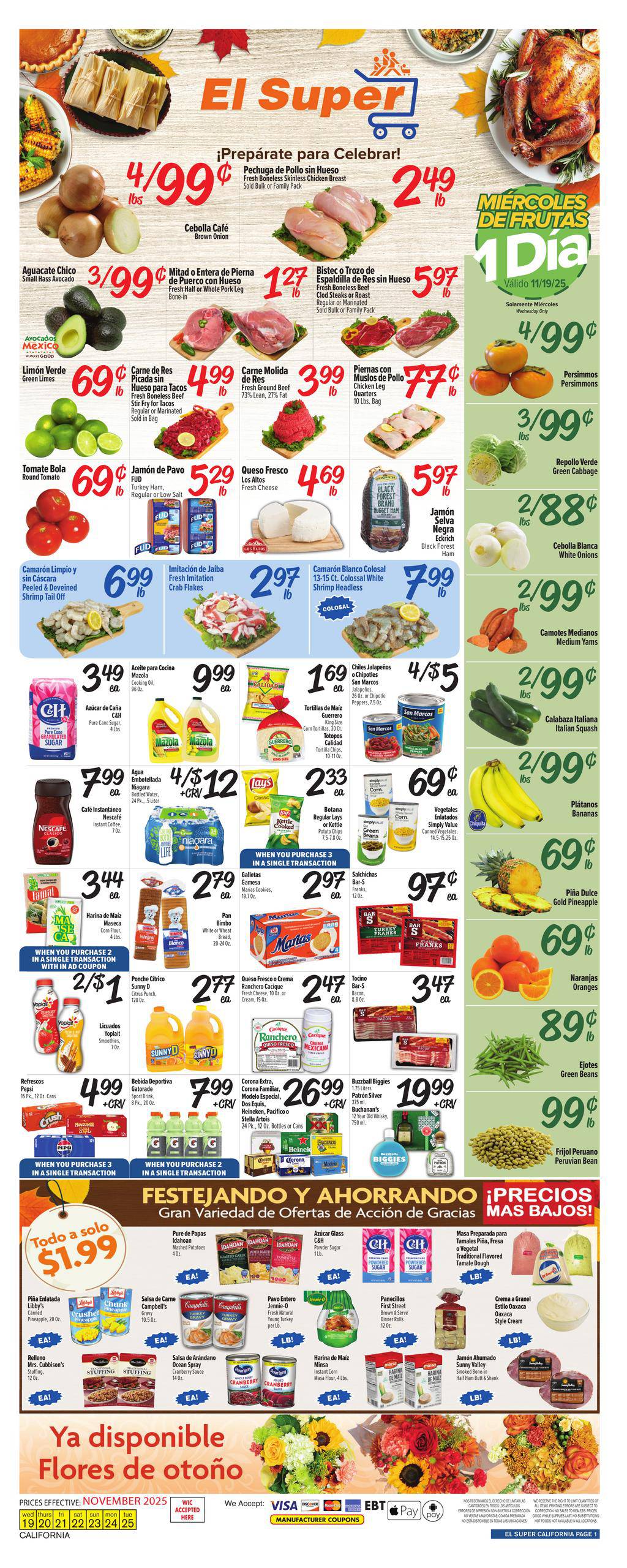 El Super Weekly Ad November 19 - 25, 2025 | WeeklyAds2