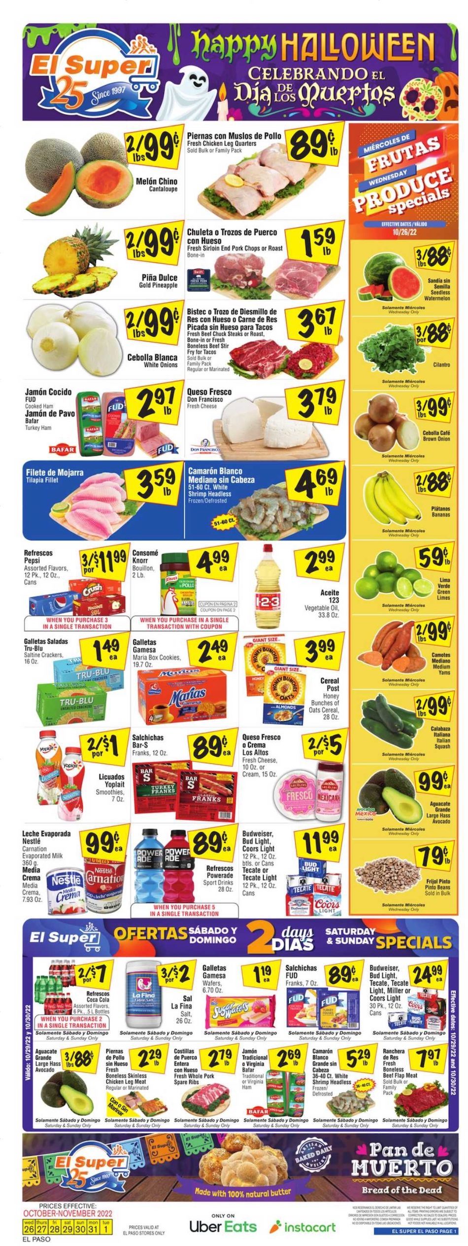 El Super Weekly Ad Oct 26 - Nov 1, 2022 | WeeklyAds2