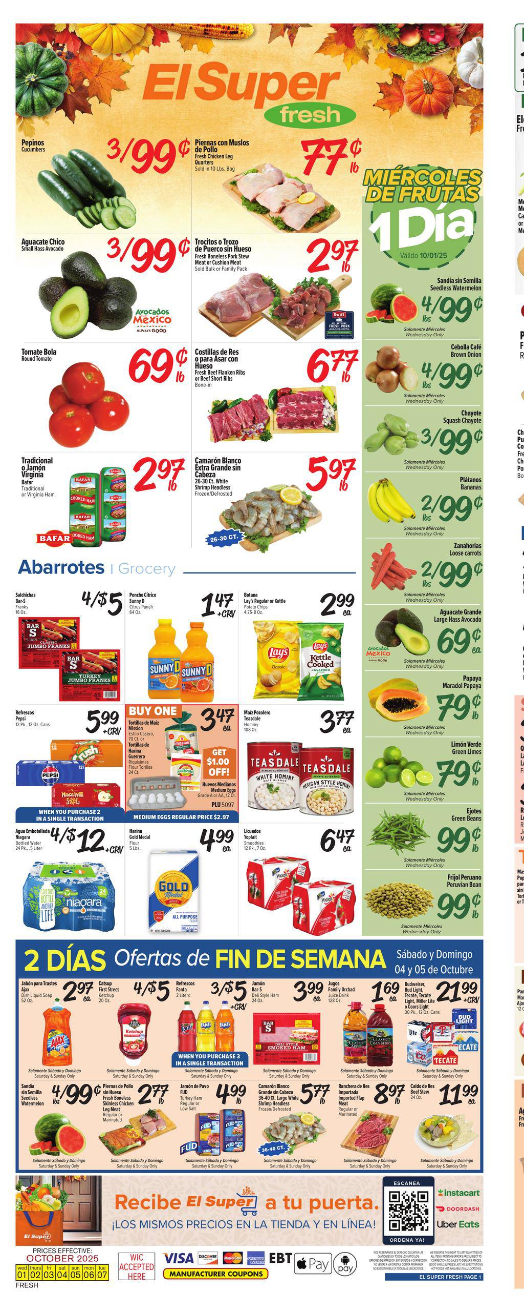 El Super Weekly Ad October 1 - 7, 2025 | WeeklyAds2
