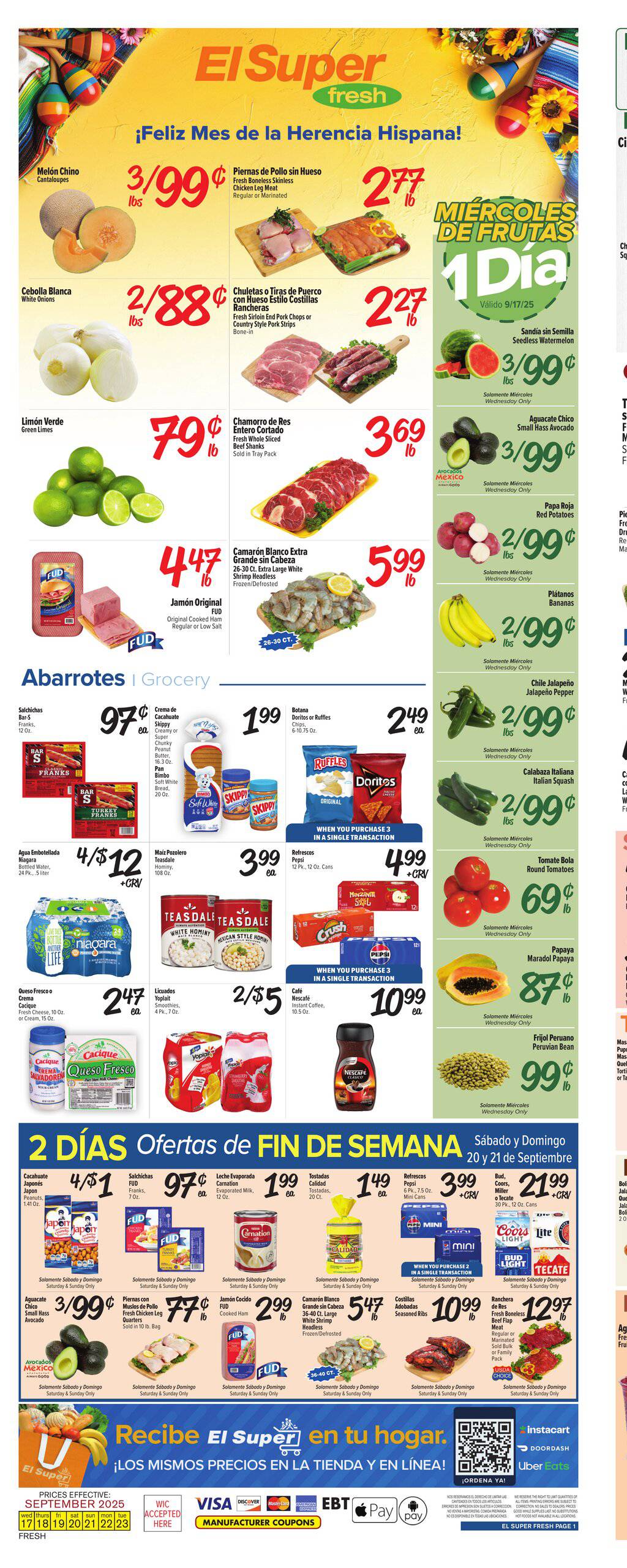 El Super Weekly Ad September 17 - 23, 2025 | WeeklyAds2