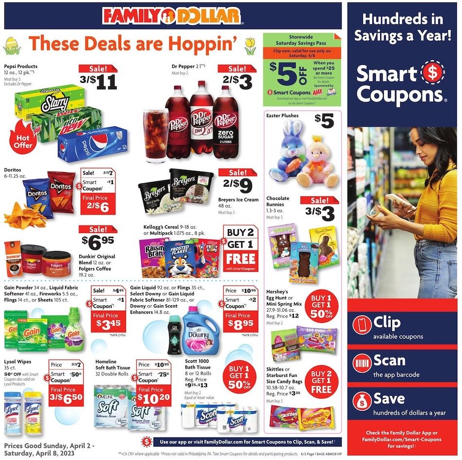 Family Dollar Ad Sale Apr 2 - 8, 2023 | WeeklyAds2