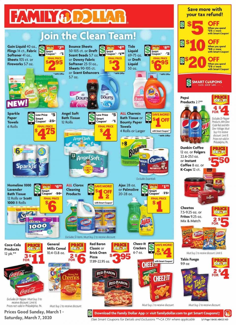 Family Dollar Ad Mar 1 - 7, 2020 | WeeklyAds2
