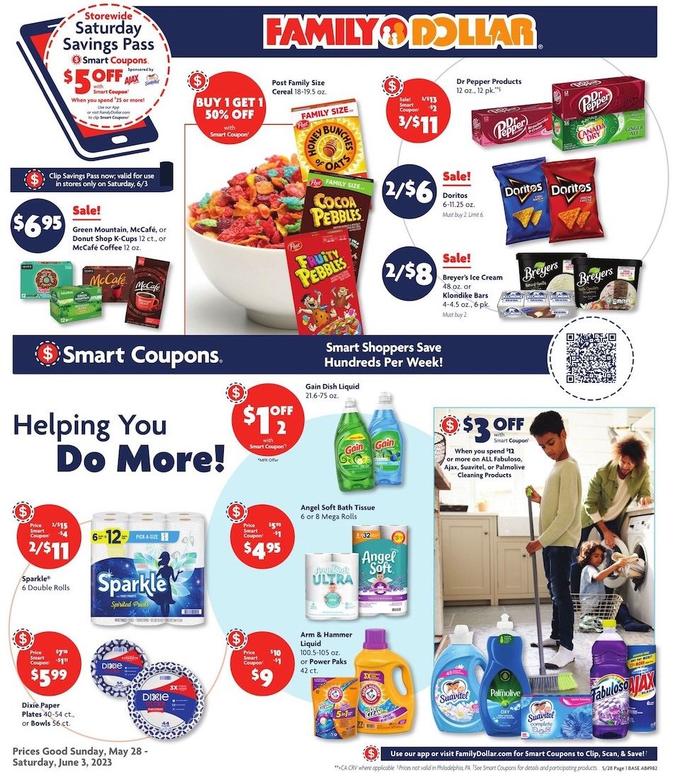 Family Dollar Ad May 28 - Jun 3, 2023 | WeeklyAds2