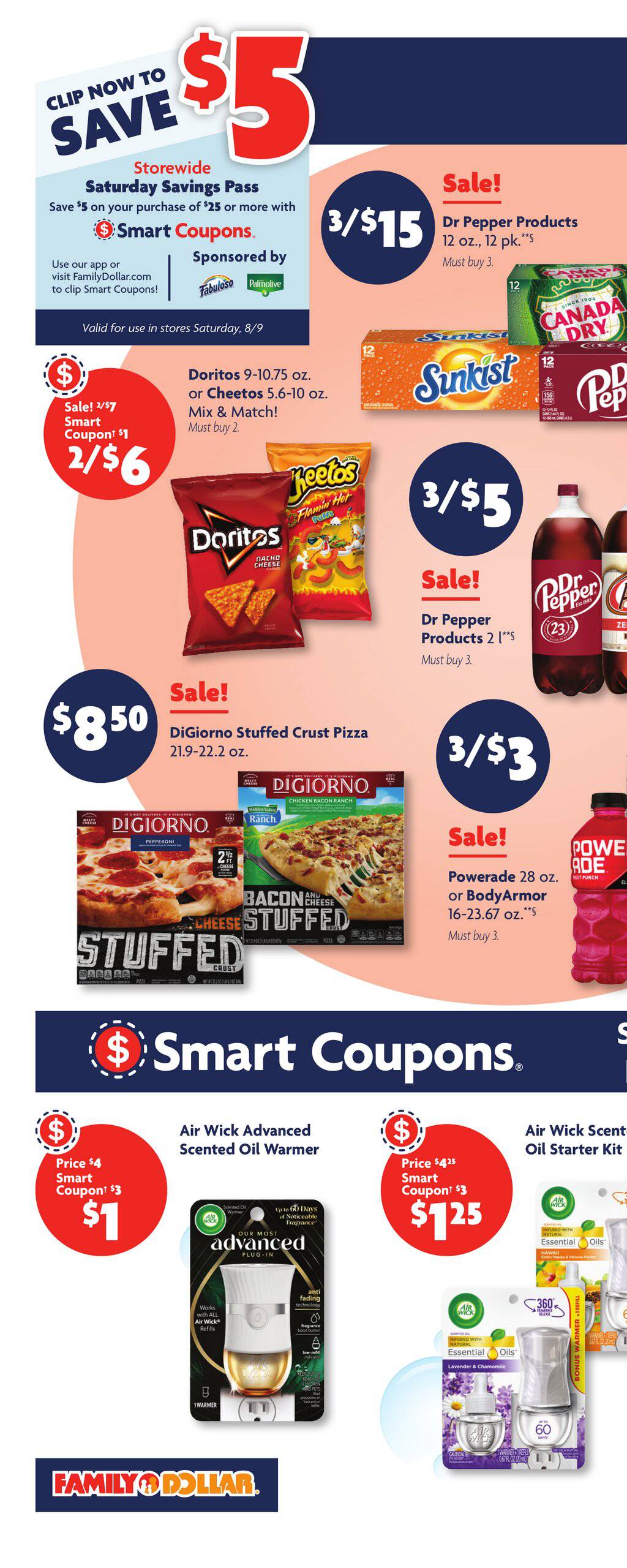 Family Dollar Current Ad August 3 - 9, 2025 | WeeklyAds2