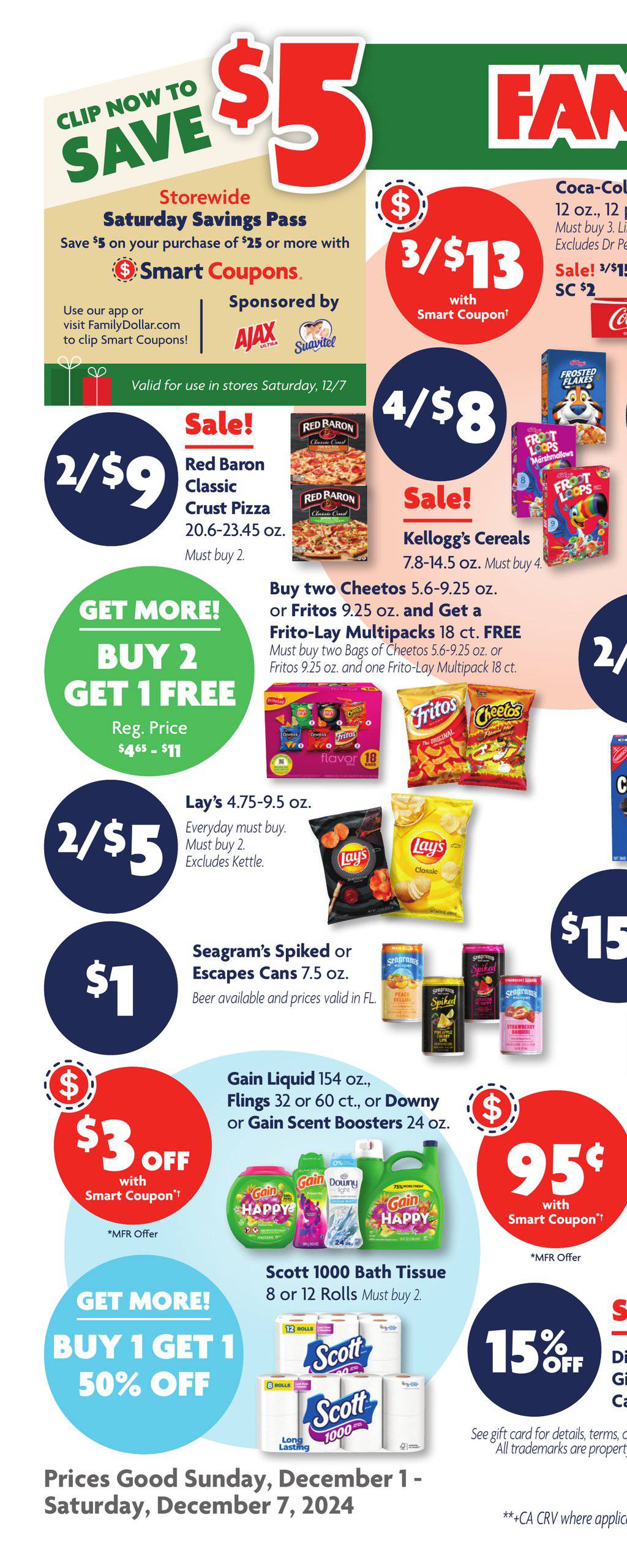 Family Dollar Current Ad December 1 - 7, 2024 | WeeklyAds2