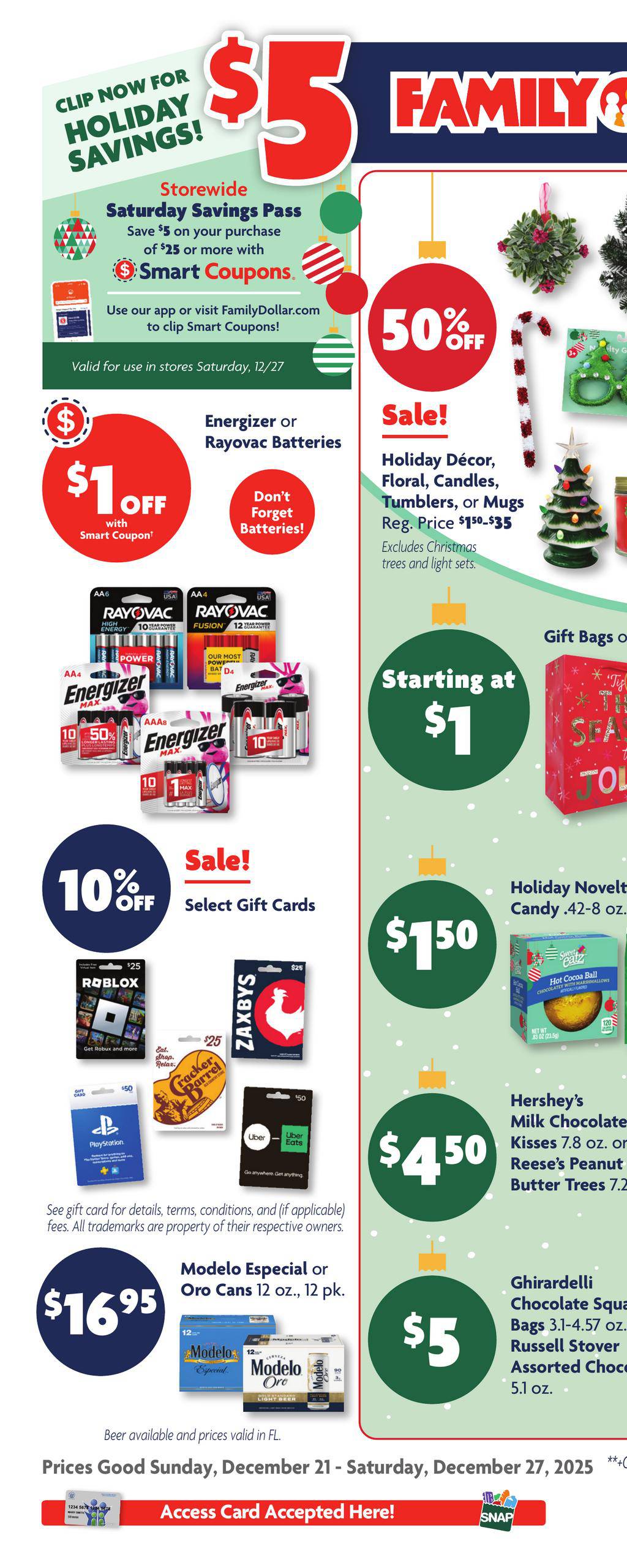 Family Dollar Current Ad December 21 - 27, 2025 | WeeklyAds2