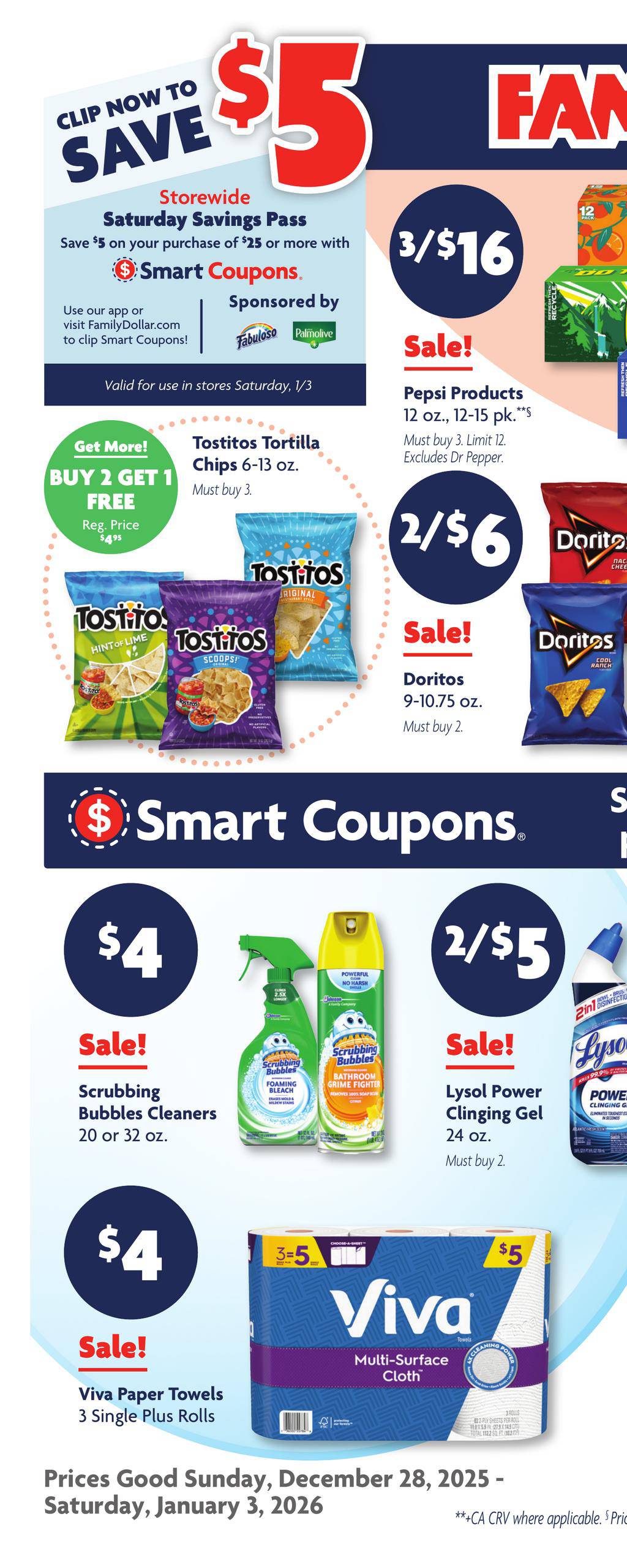 Family Dollar Current Ad December 28, 2025 - January 3, 2026 | WeeklyAds2