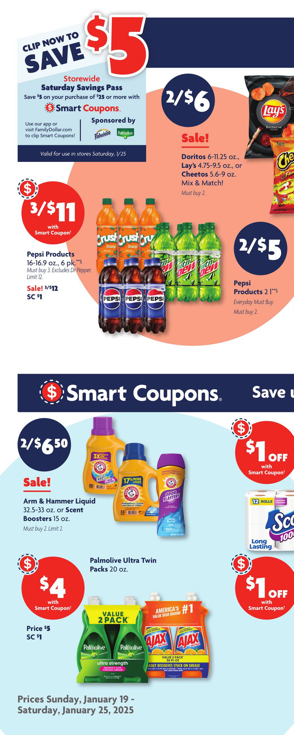 Family Dollar Current Ad January 19 - 25, 2025 | WeeklyAds2