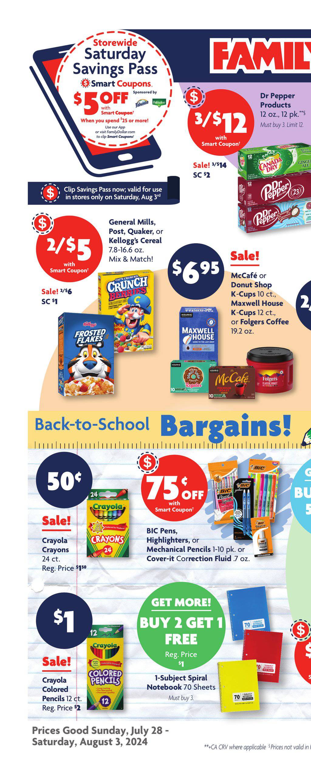 Family Dollar Current Ad July 28 - August 3, 2024 | WeeklyAds2