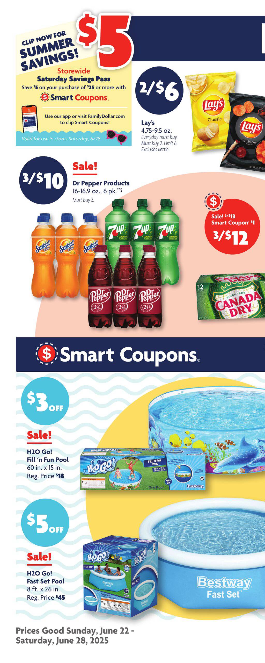 Family Dollar Current Ad June 22 - 28, 2025 | WeeklyAds2