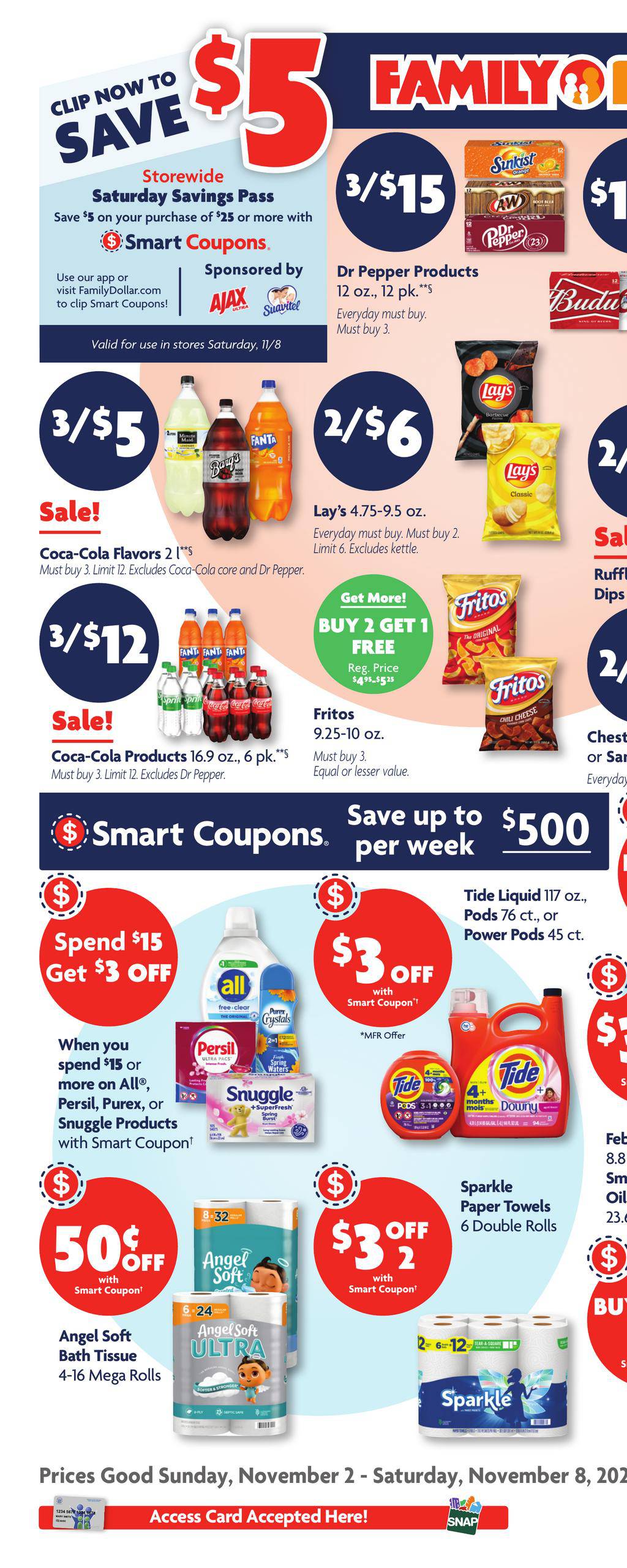 Family Dollar Current Ad November 2 - 8, 2025 | WeeklyAds2