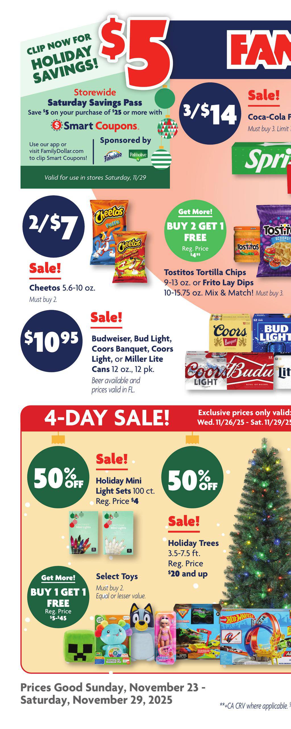 Family Dollar Current Ad November 23 - 29, 2025 | WeeklyAds2
