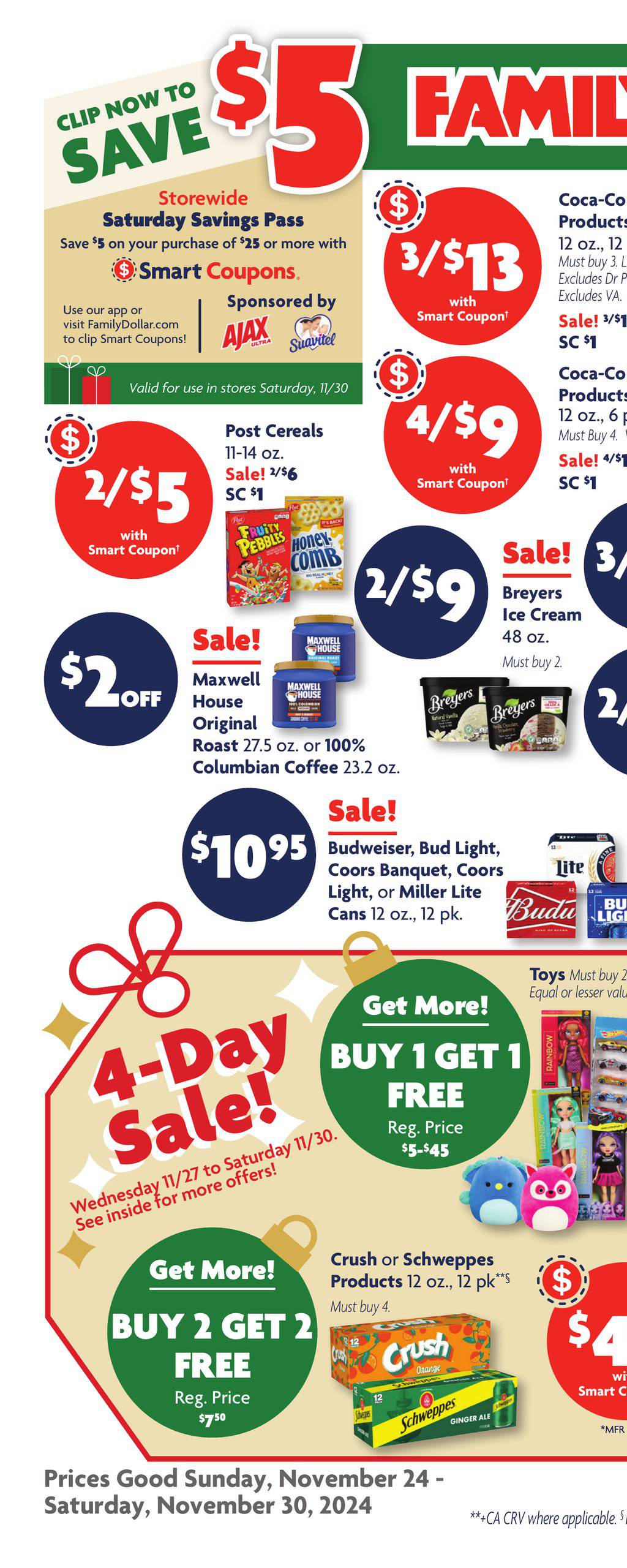 Family Dollar Current Ad November 24 - 30, 2024 | WeeklyAds2