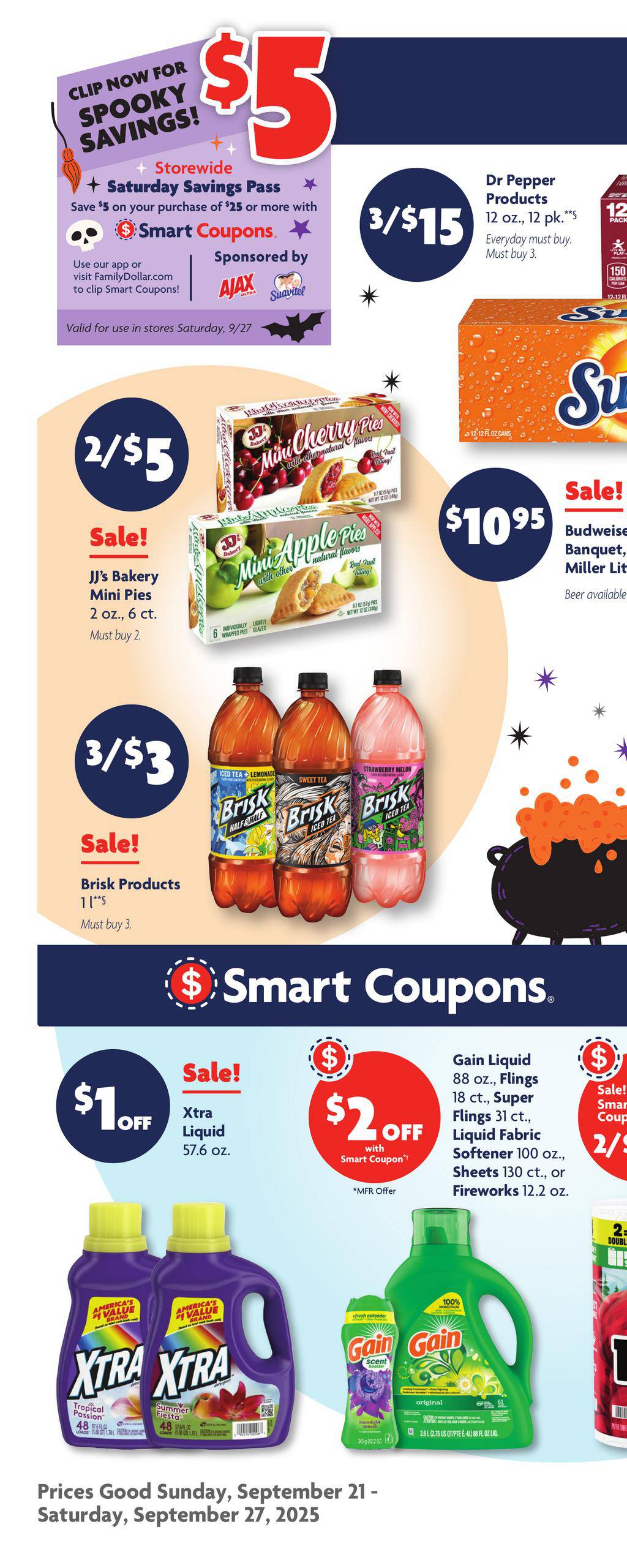 Family Dollar Current Ad September 21 - 27, 2025 | WeeklyAds2