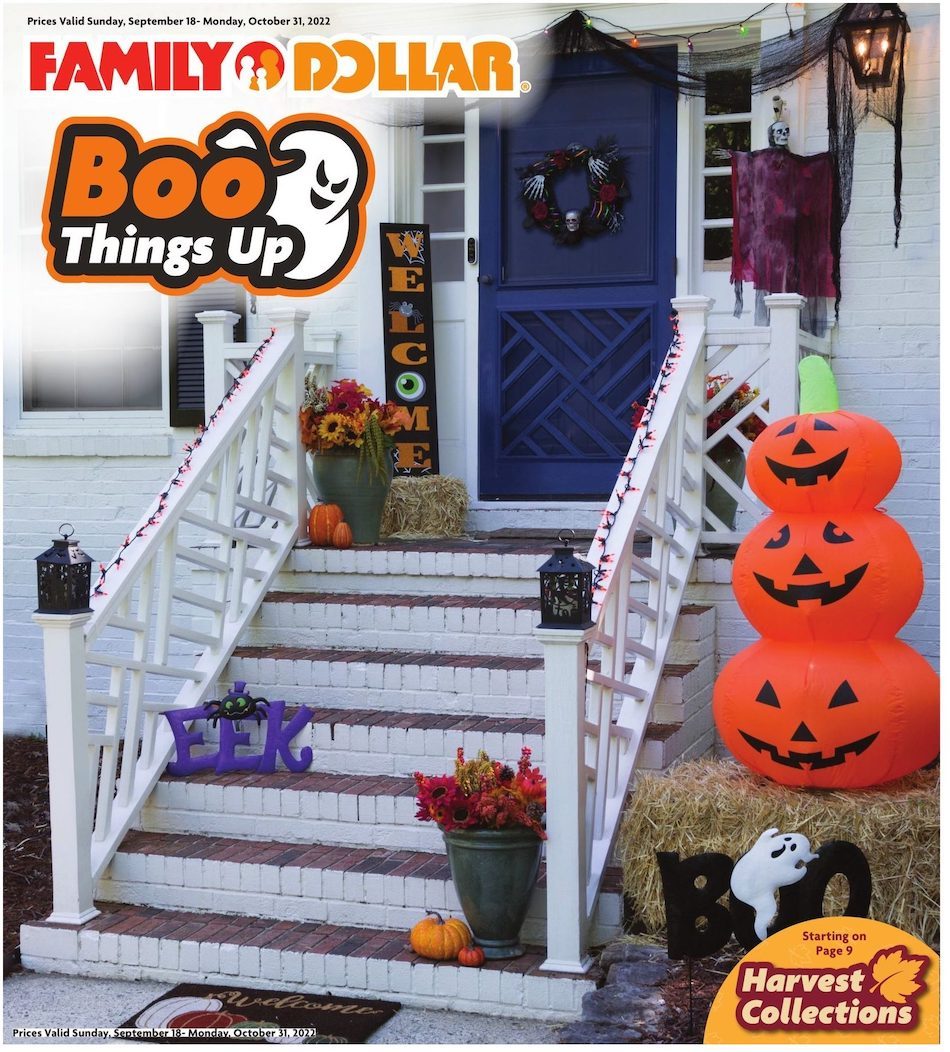 Family Dollar Halloween Book Sep 28 - Oct 31, 2022 | WeeklyAds2
