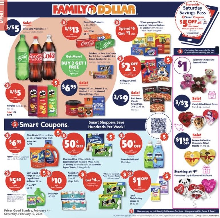 Family Dollar Weekly Ad Feb 4 - 10, 2024 | WeeklyAds2