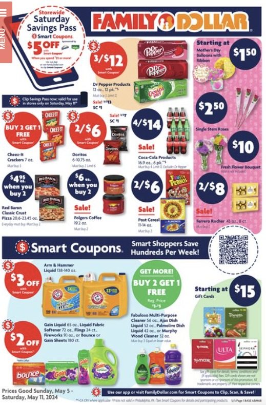 Family Dollar Weekly Ad May 5 - 11, 2024 | WeeklyAds2