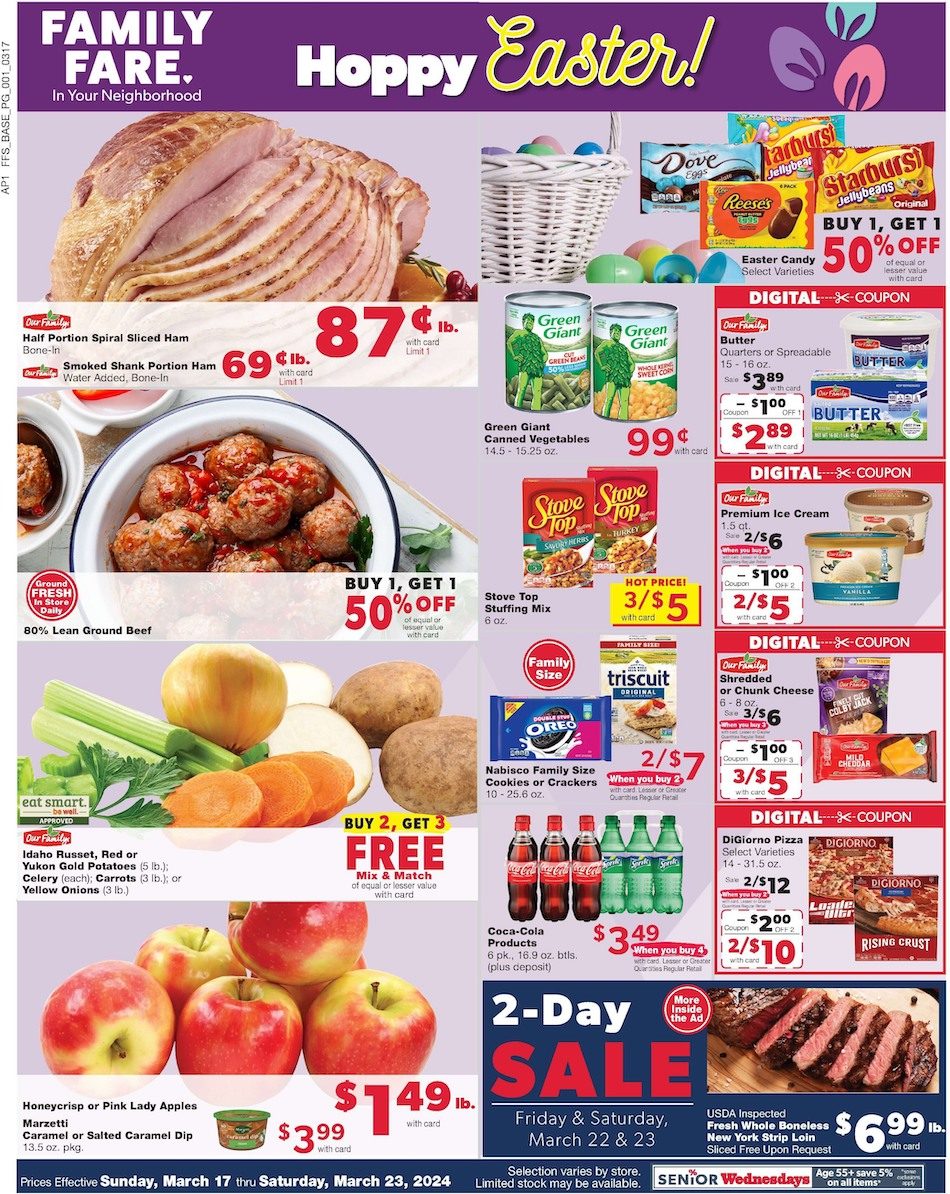 Family Fare Weekly Ad Mar 17 - 23, 2024 | WeeklyAds2