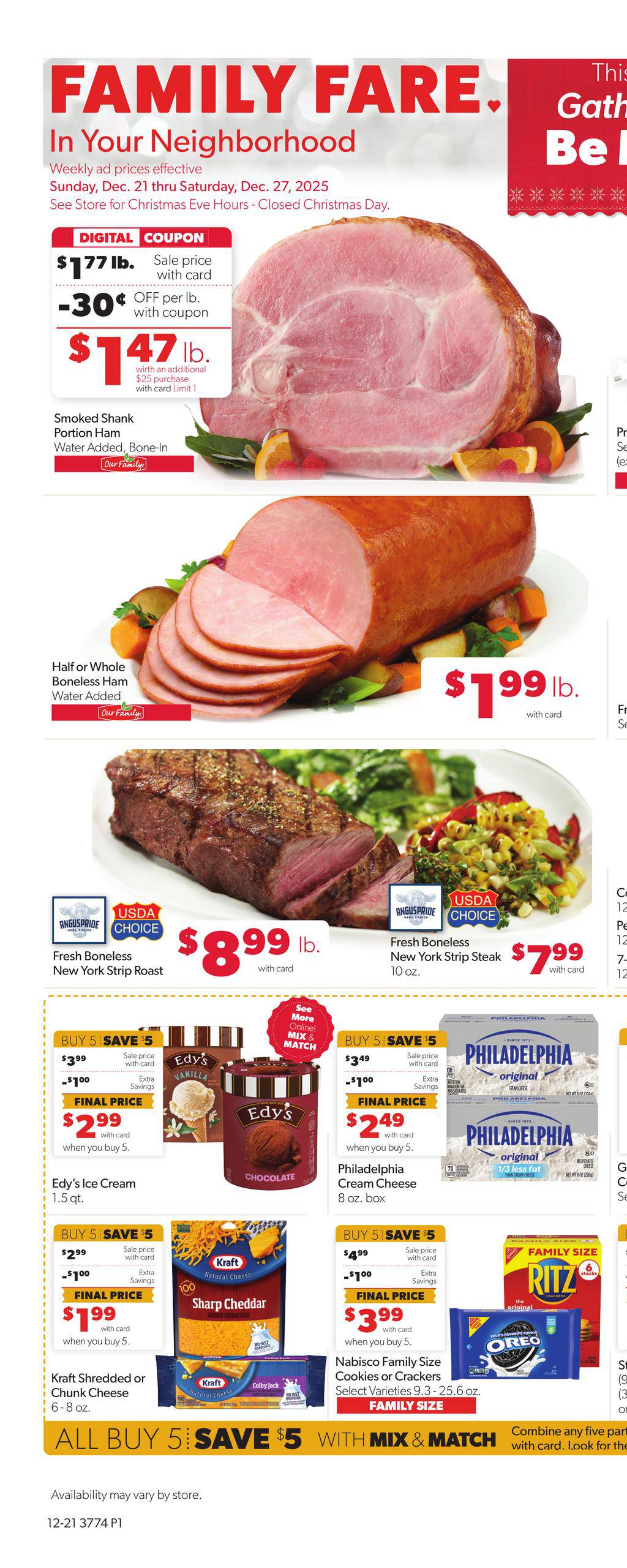 Family Fare Weekly Ad - West December 21 - 27, 2025 | WeeklyAds2