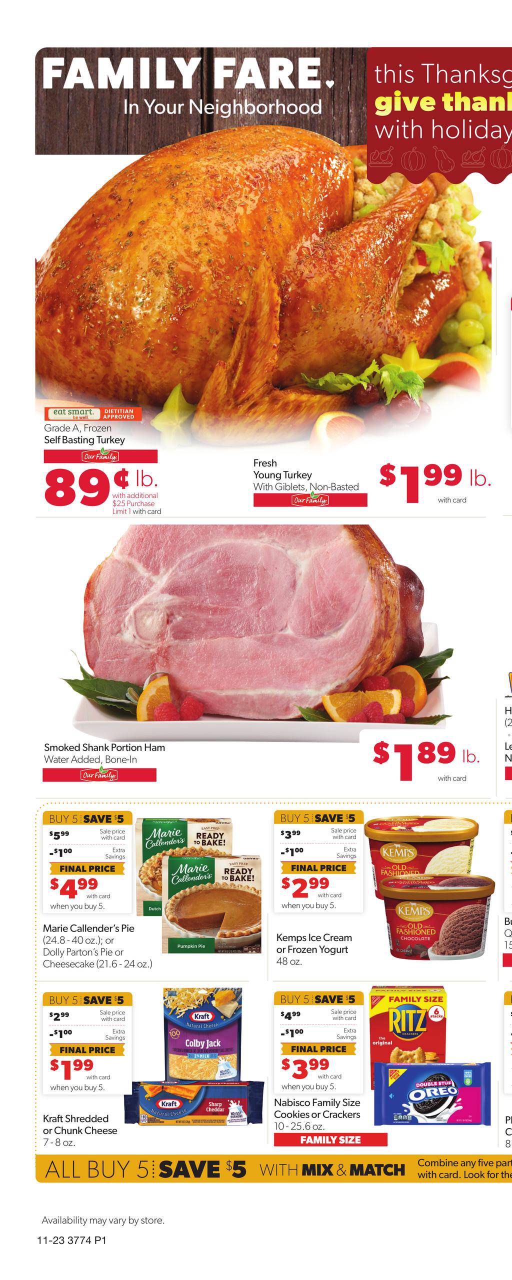 Family Fare Weekly Ad - West November 23 - 29, 2025 | WeeklyAds2