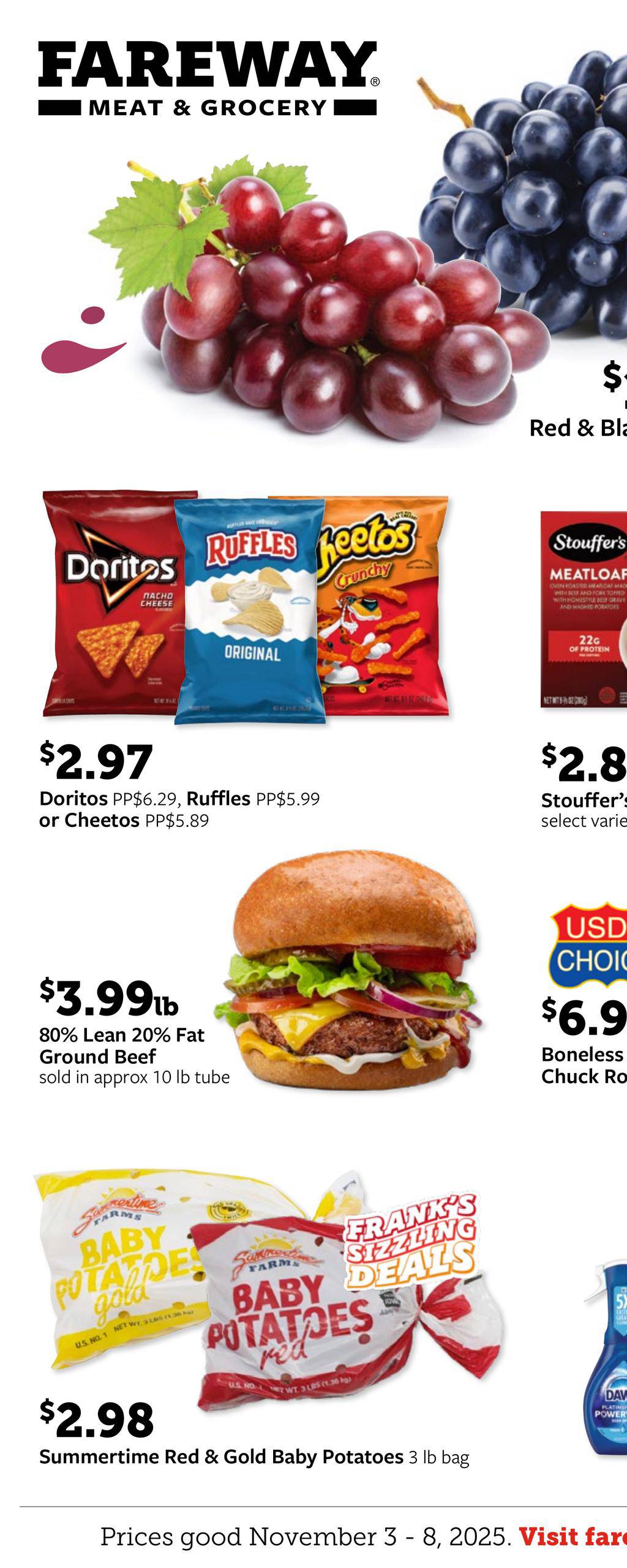 Fareway Ad Indexed Bi-Weekly November 3 - 8, 2025 | WeeklyAds2