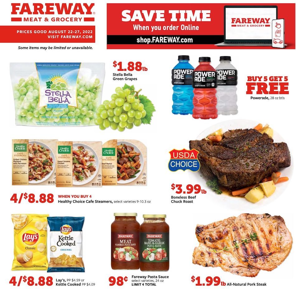 Fareway Weekly Ad Aug 22 - 27, 2022 | WeeklyAds2