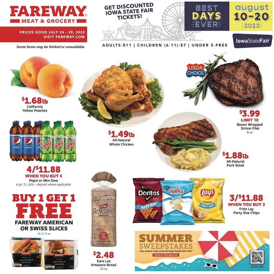 Fareway Weekly Ad Jul 24 - 29, 2023 | WeeklyAds2