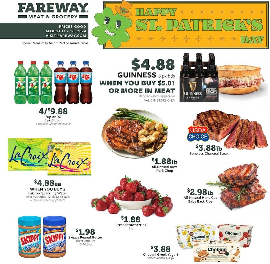 Fareway Weekly Ad Mar 11 - 16, 2024 | WeeklyAds2
