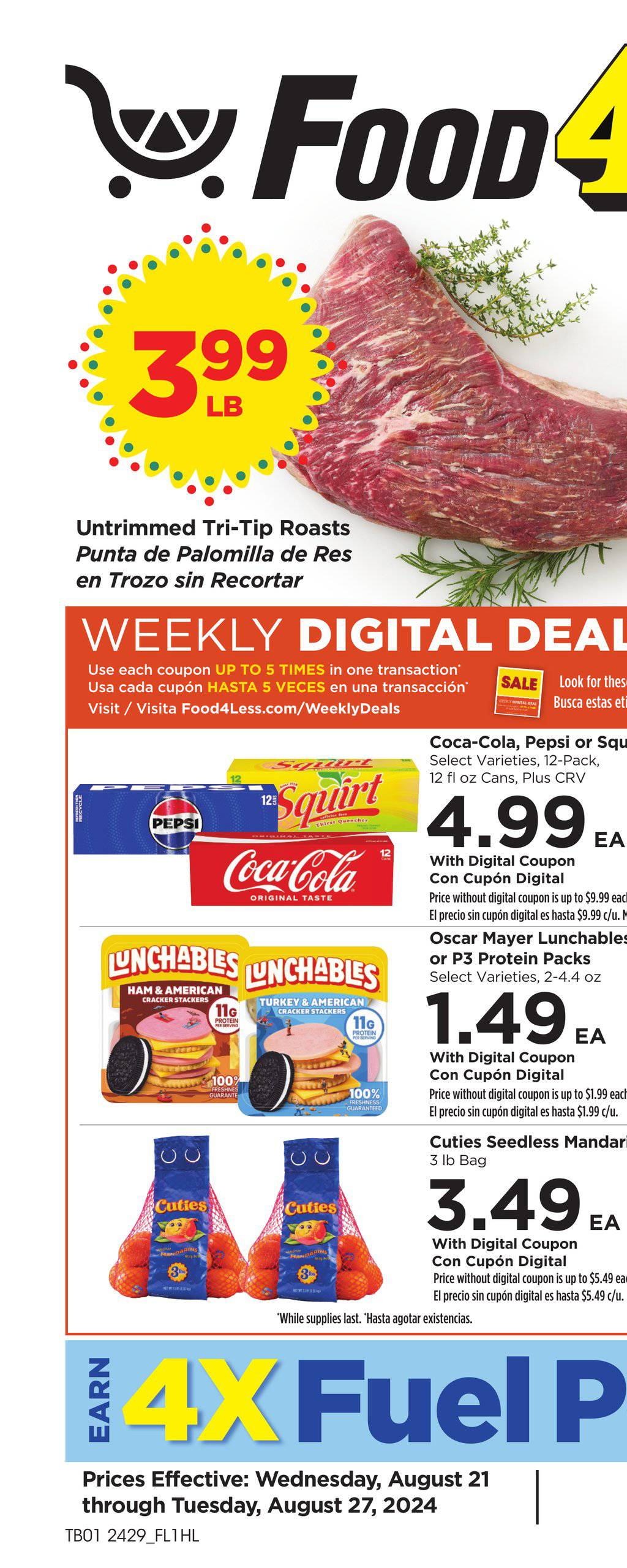 Food 4 Less California Weekly Ad August 21 - 27, 2024 | WeeklyAds2