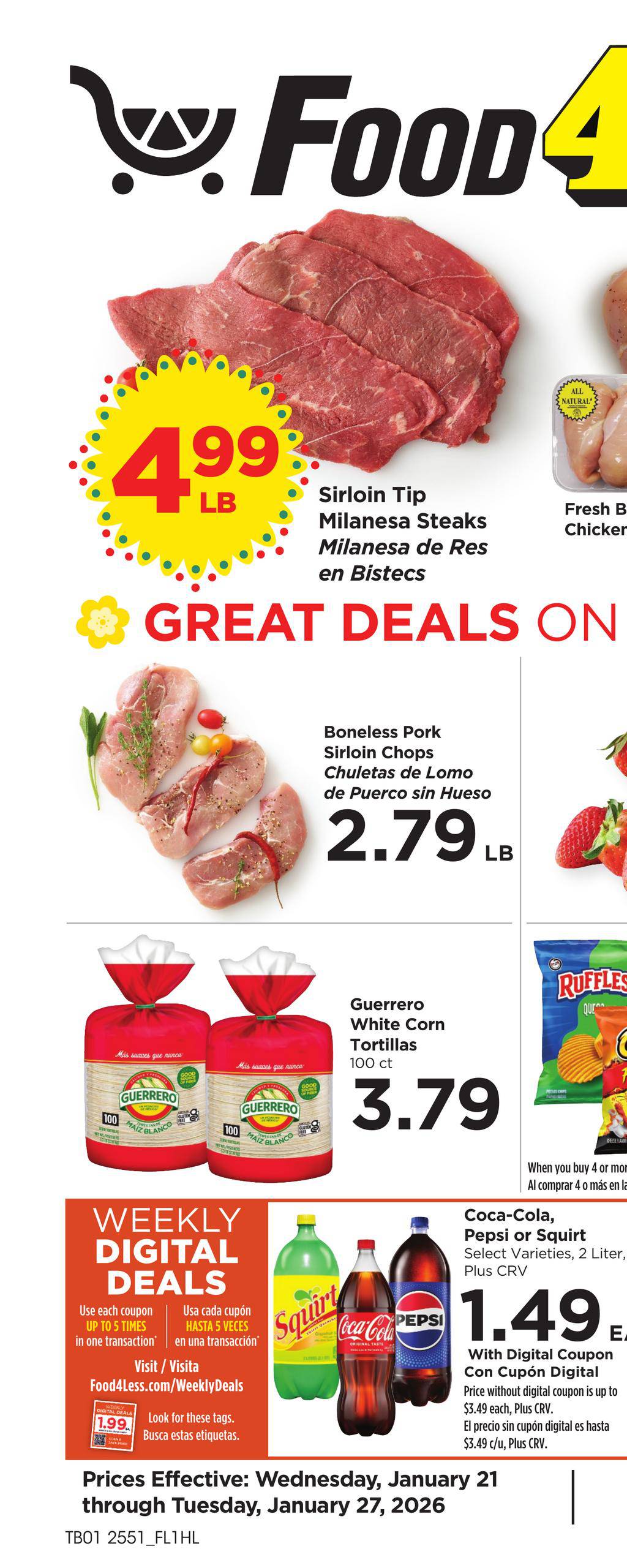 Food 4 Less California Weekly Ad January 21 - 27, 2026 | WeeklyAds2