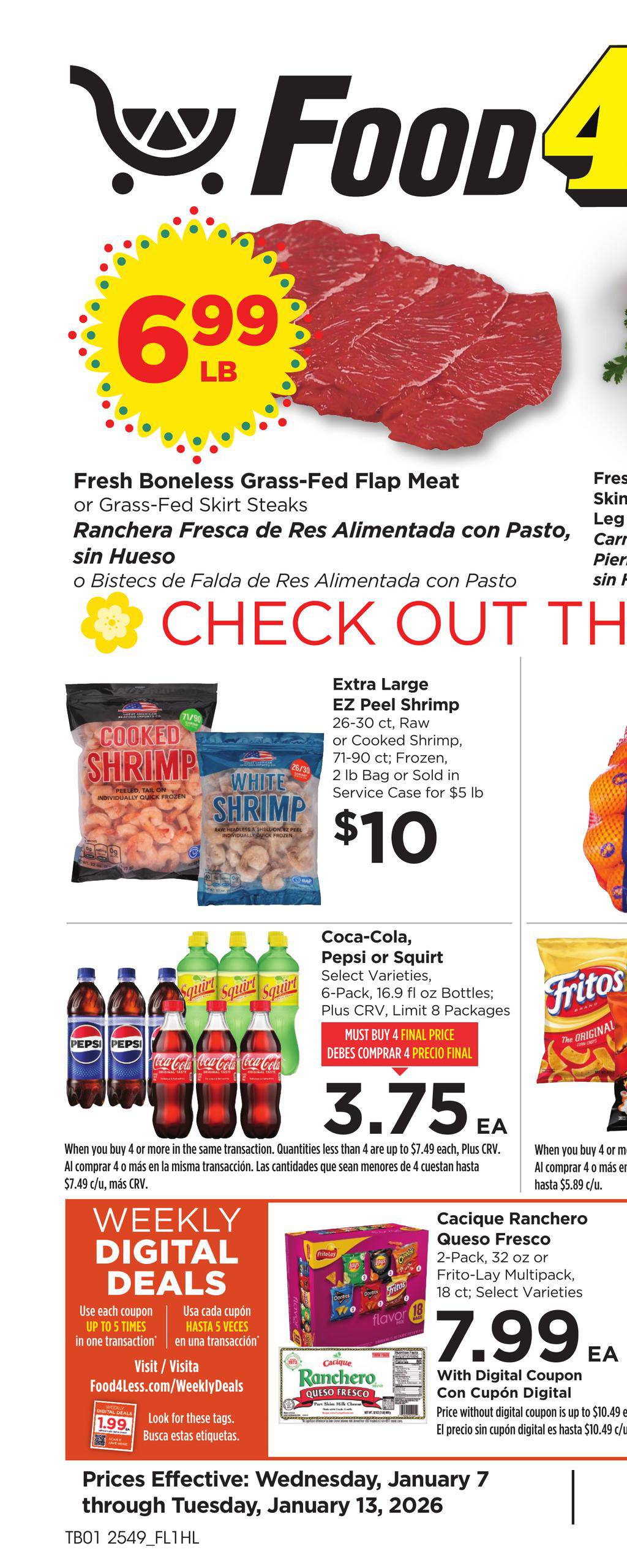 Food 4 Less California Weekly Ad January 7 - 13, 2026 | WeeklyAds2