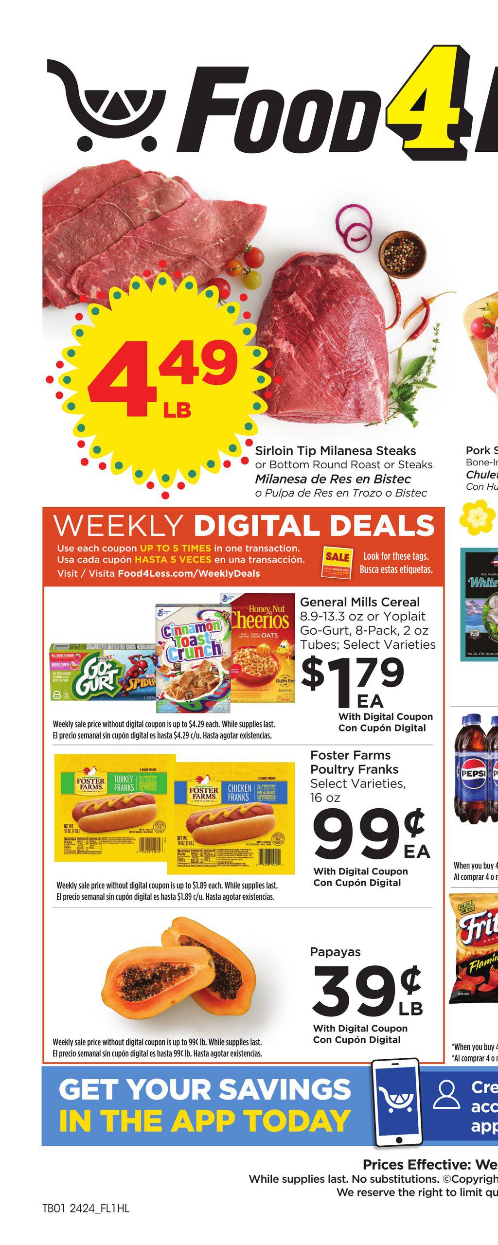 Food 4 Less California Weekly Ad July 17 - 23, 2024 | WeeklyAds2