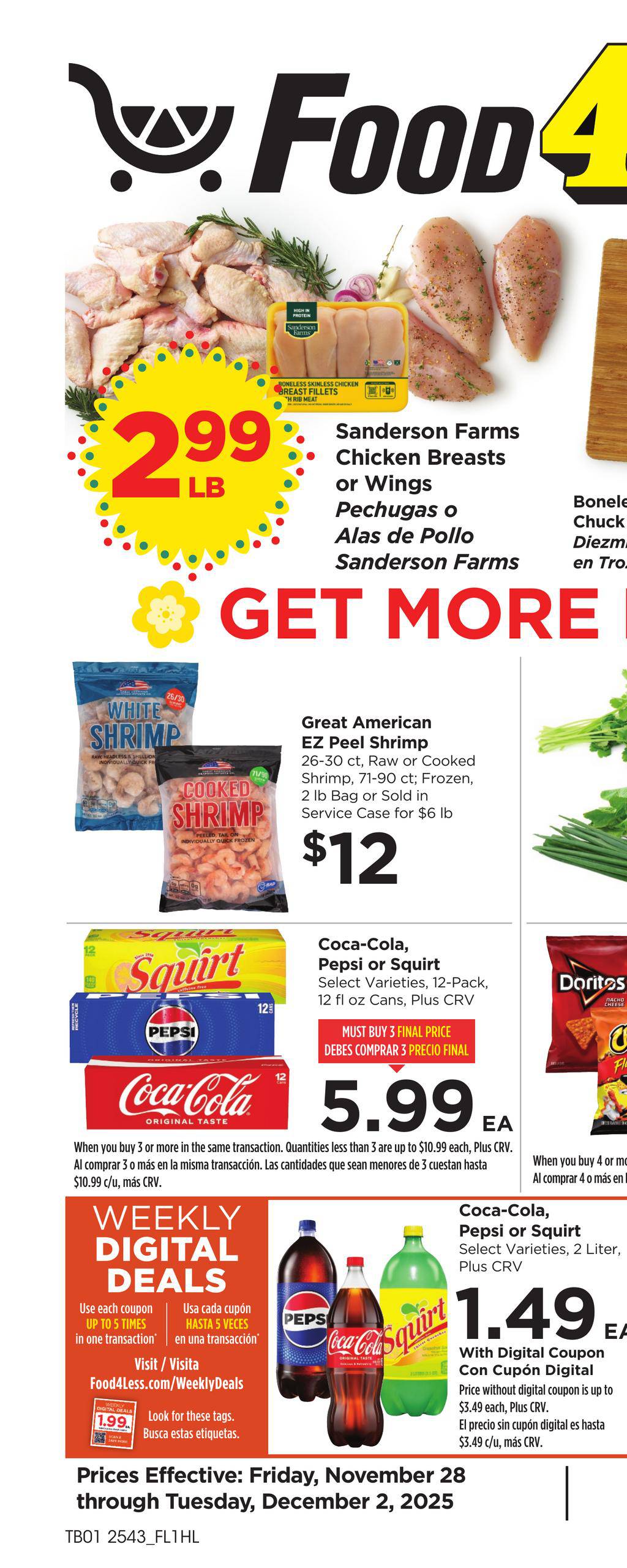 Food 4 Less California Weekly Ad November 28 - December 2, 2025 ...