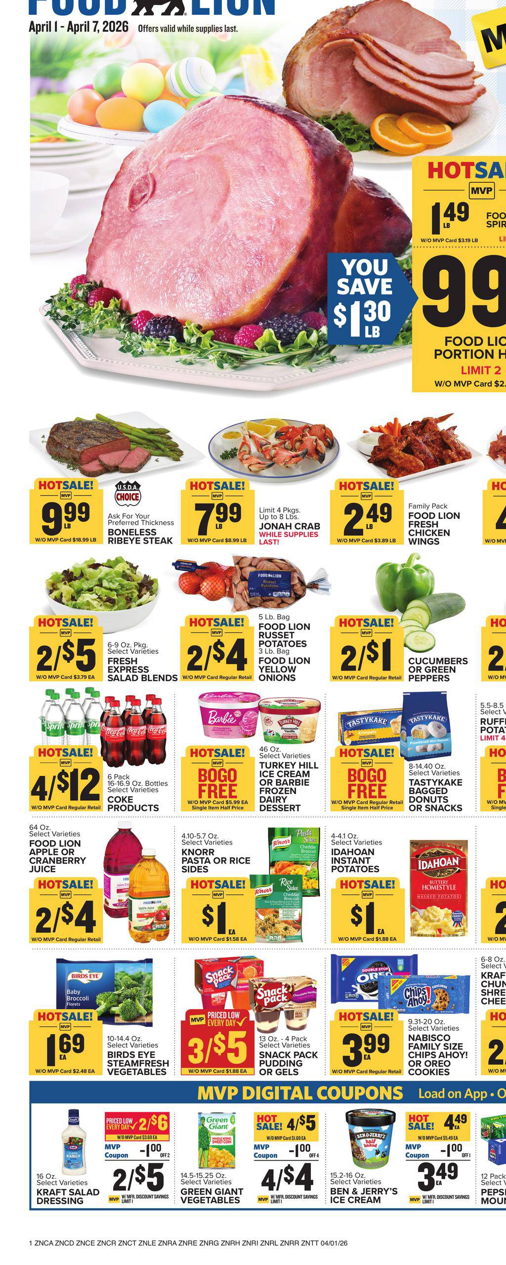 Food Lion Weekly Ad April 1 - 7, 2026 | WeeklyAds2