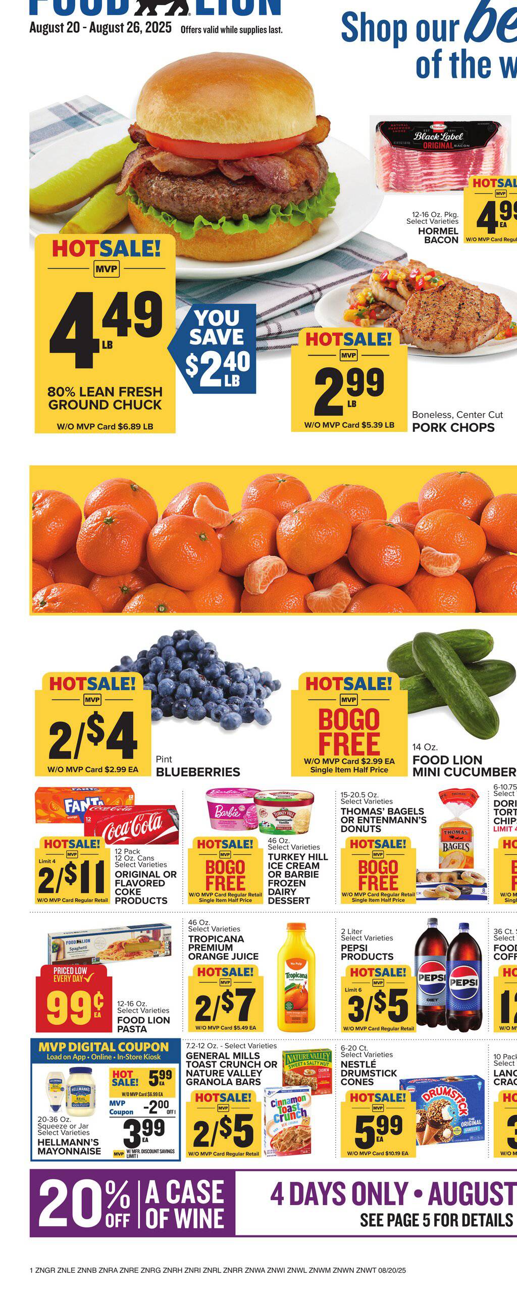 Food Lion Weekly Ad August 20 - 26, 2025 | WeeklyAds2