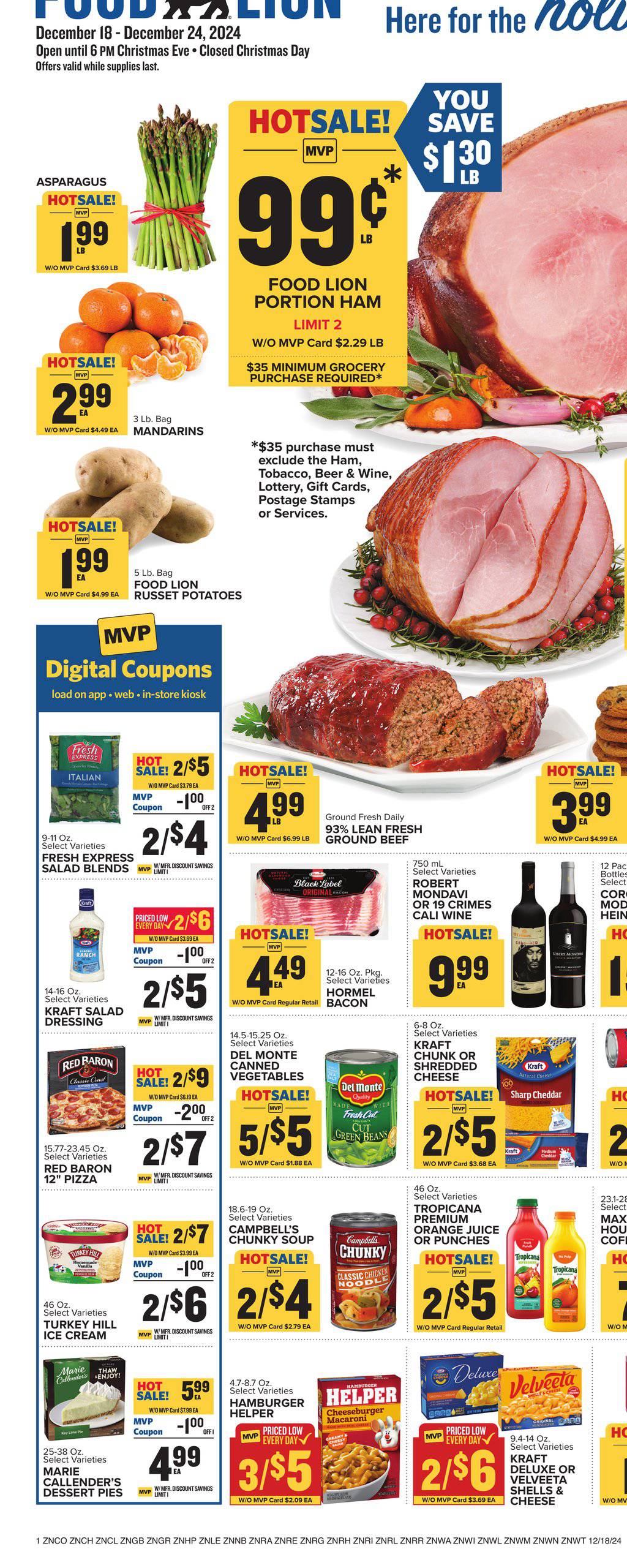Food Lion Weekly Ad December 18 - 24, 2024 | WeeklyAds2