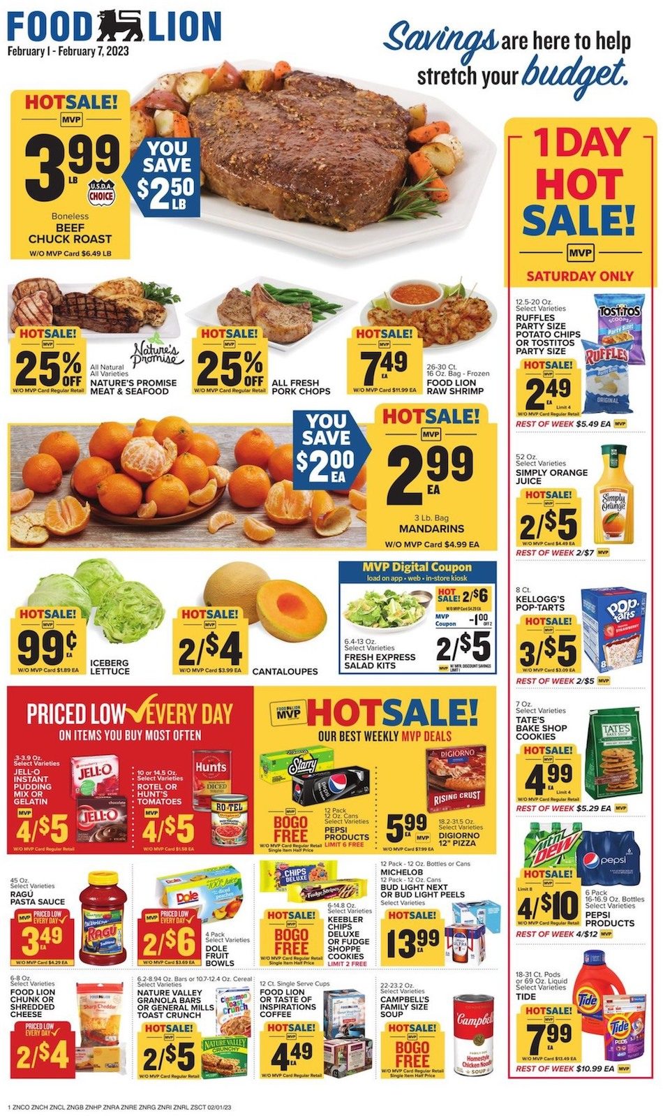 Food Lion Weekly Ad Sale Feb 1 - 7, 2023 | WeeklyAds2