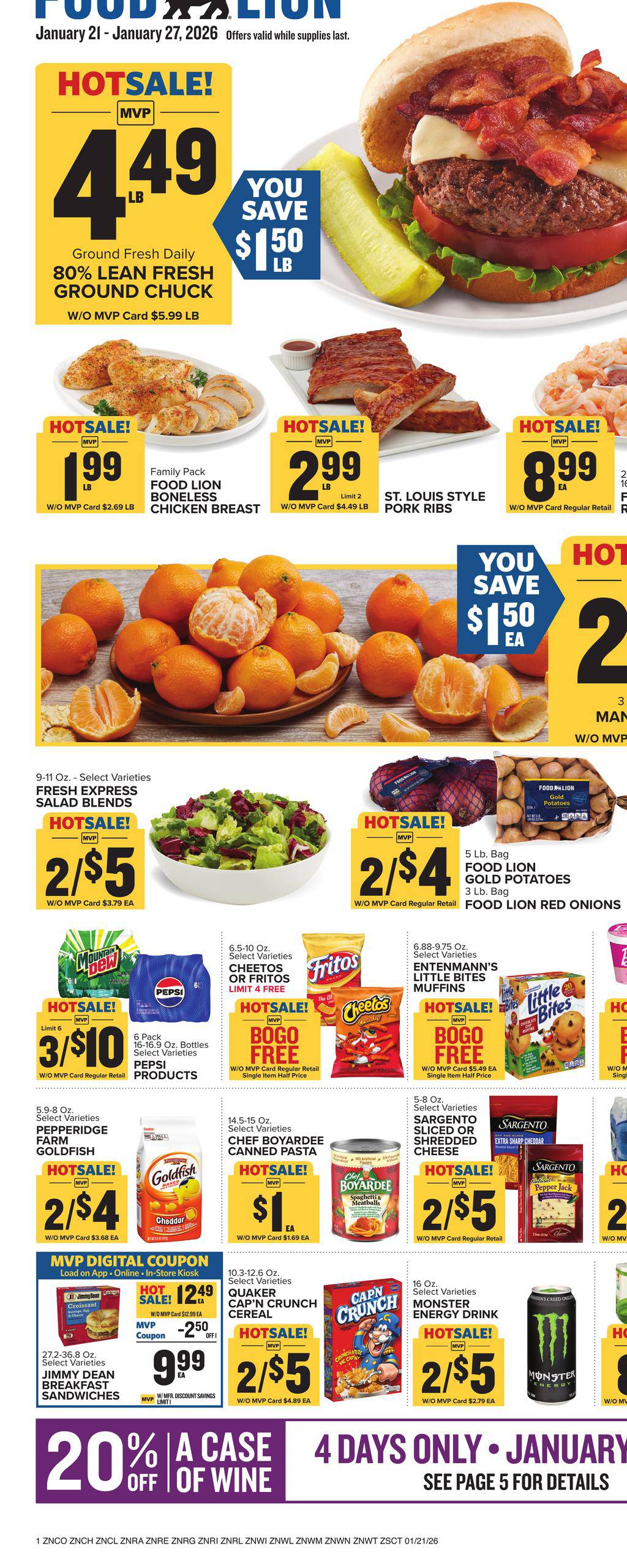 Food Lion Weekly Ad January 21 - 27, 2026 | WeeklyAds2