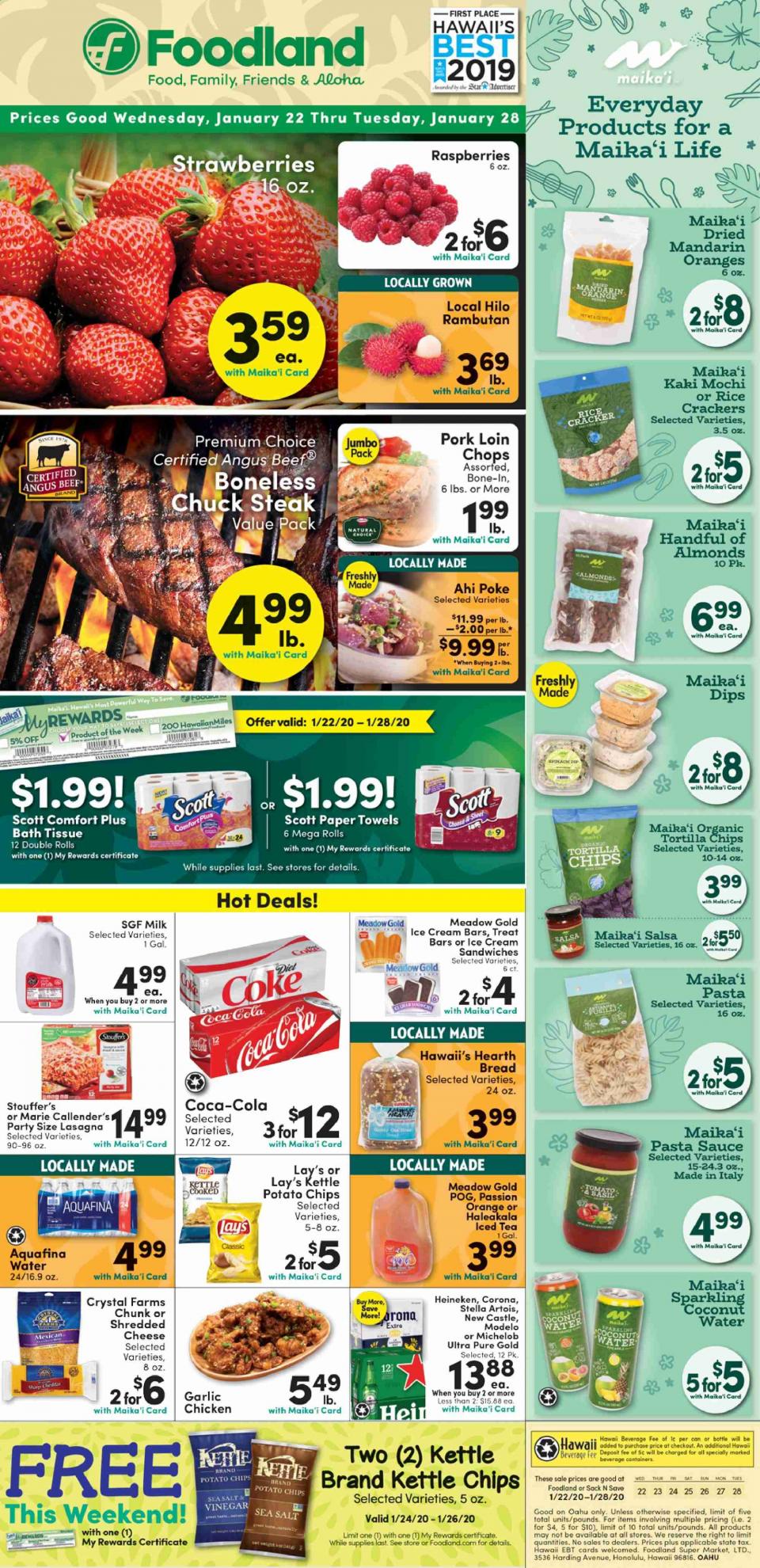 Foodland Ad Jan 22 - 28, 2020 | WeeklyAds2