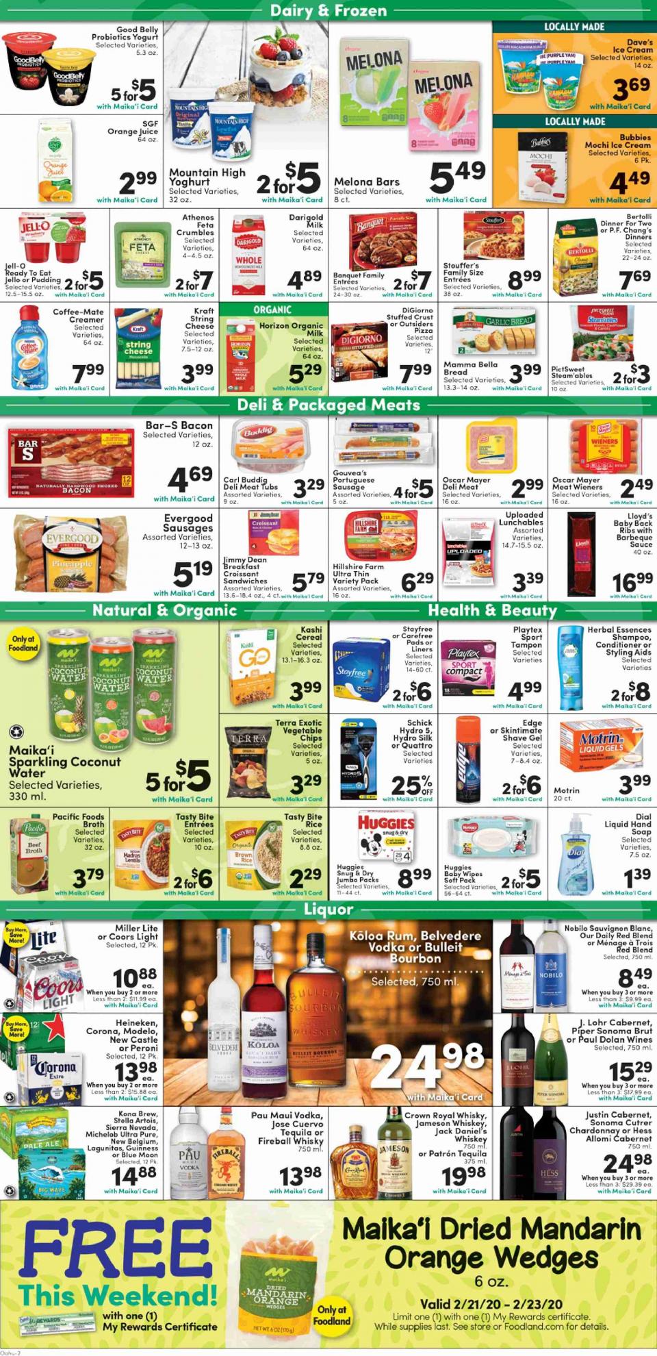 Foodland Weekly Ad Feb 19 - 25, 2020 - WeeklyAds2