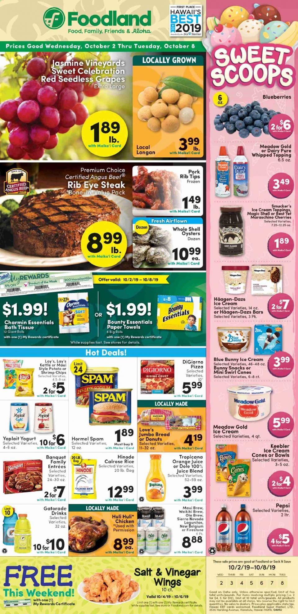 Foodland Weekly Ad Oct 2 - 8, 2019 | WeeklyAds2