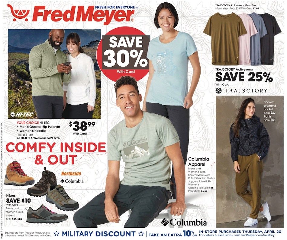 Fred Meyer Ad Clothing Apr 19 - 25, 2023 | WeeklyAds2
